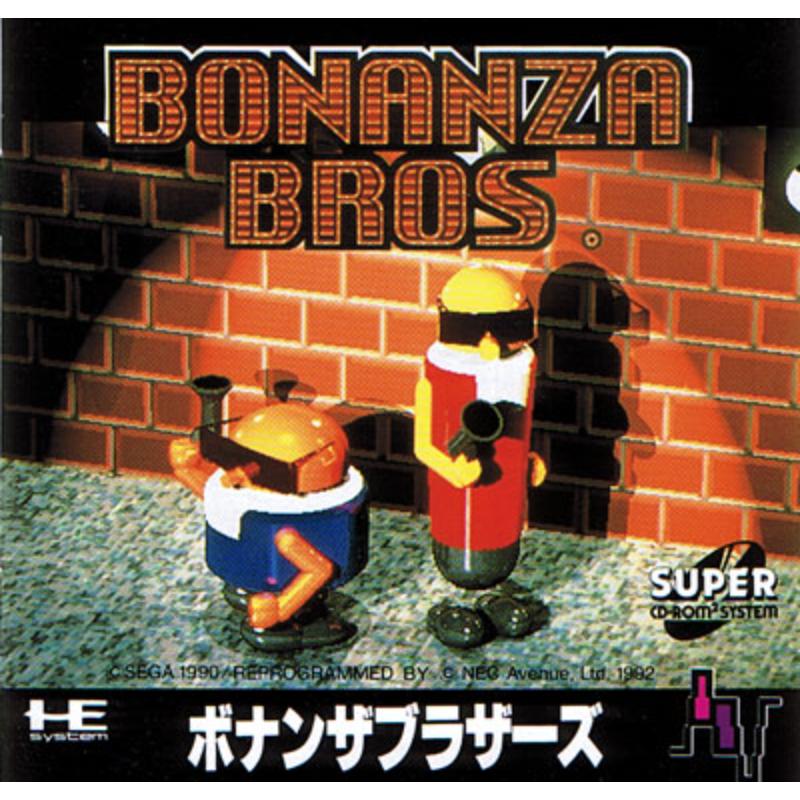 Bonanza Bros pcenginesupercdrom - GenkiVideoGames.com Japanese Imported ...