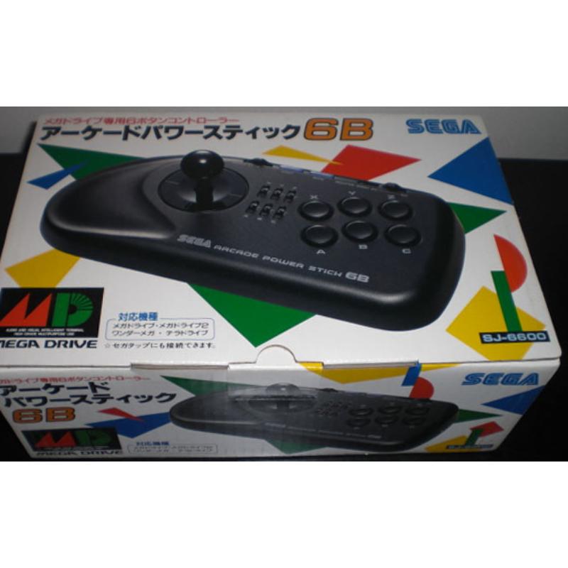 Mega Drive Arcade Power Stick 6B (New) segahardware - GenkiVideoGames ...