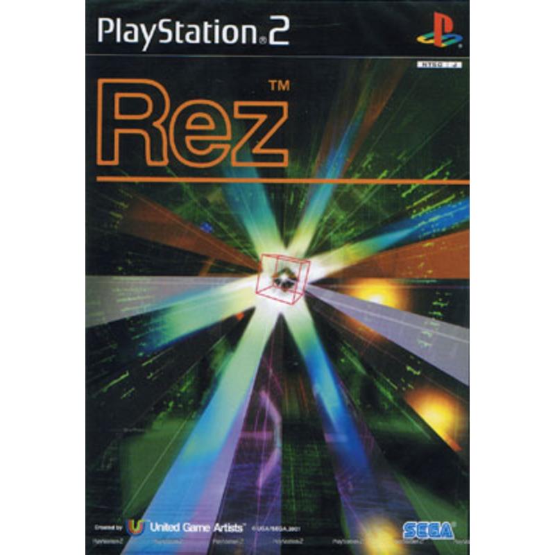 Rez ps2 - GenkiVideoGames.com Japanese Imported Video Games