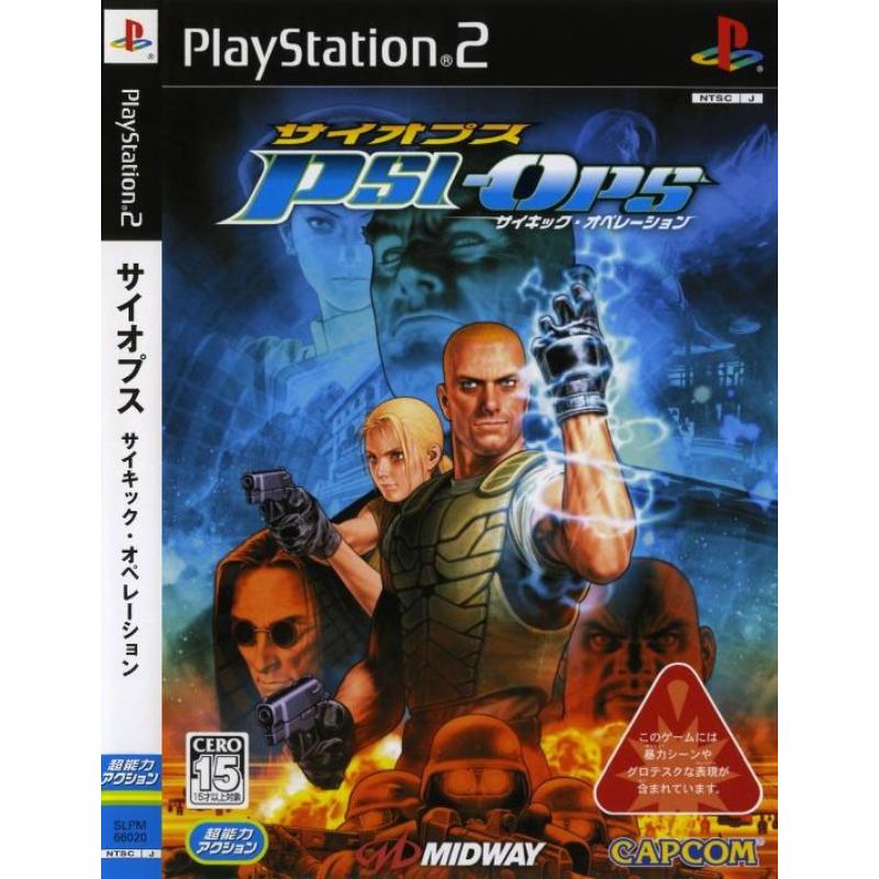 Psi-Ops (New) ps2 - GenkiVideoGames.com Japanese Imported Video Games