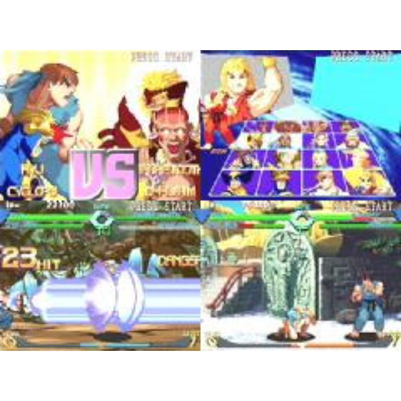 X Men vs Street Fighter (RAM Cart Pack) segasaturn - GenkiVideoGames ...