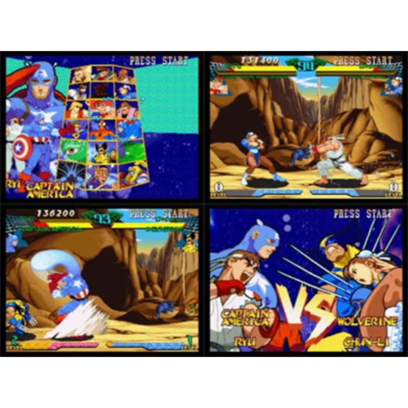 Marvel Super Heroes vs Street Fighter (RAM Cart Pack) segasaturn ...