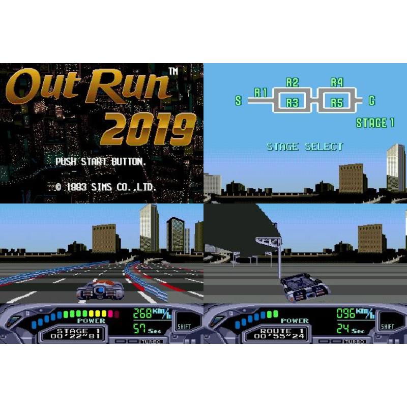 Outrun 2019 megadrive - GenkiVideoGames.com Japanese Imported Video Games